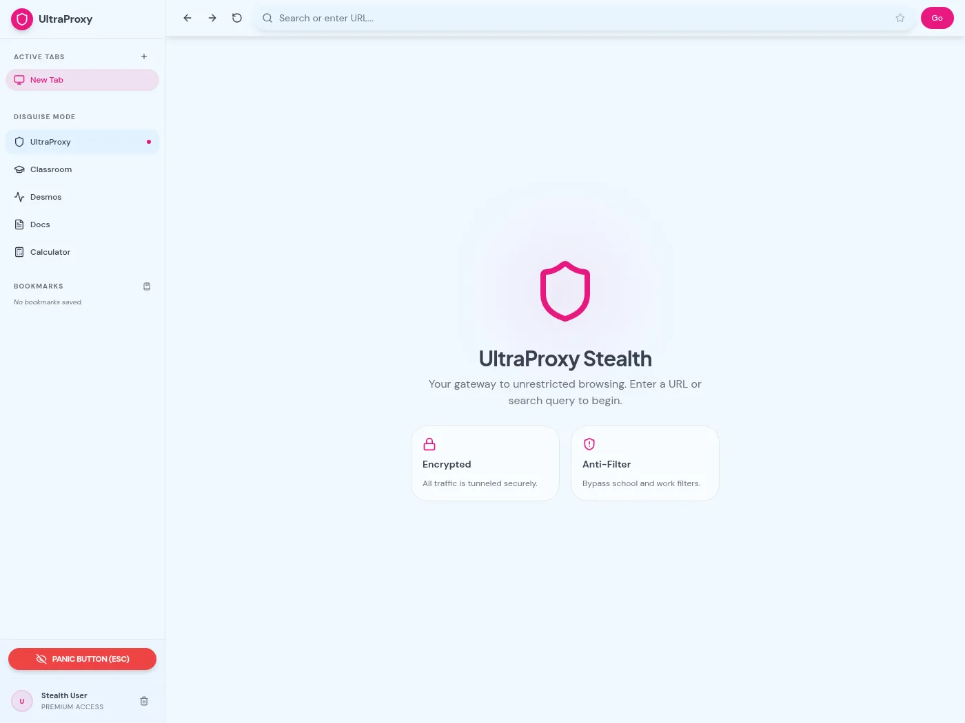 UltraProxy Stealth Browser