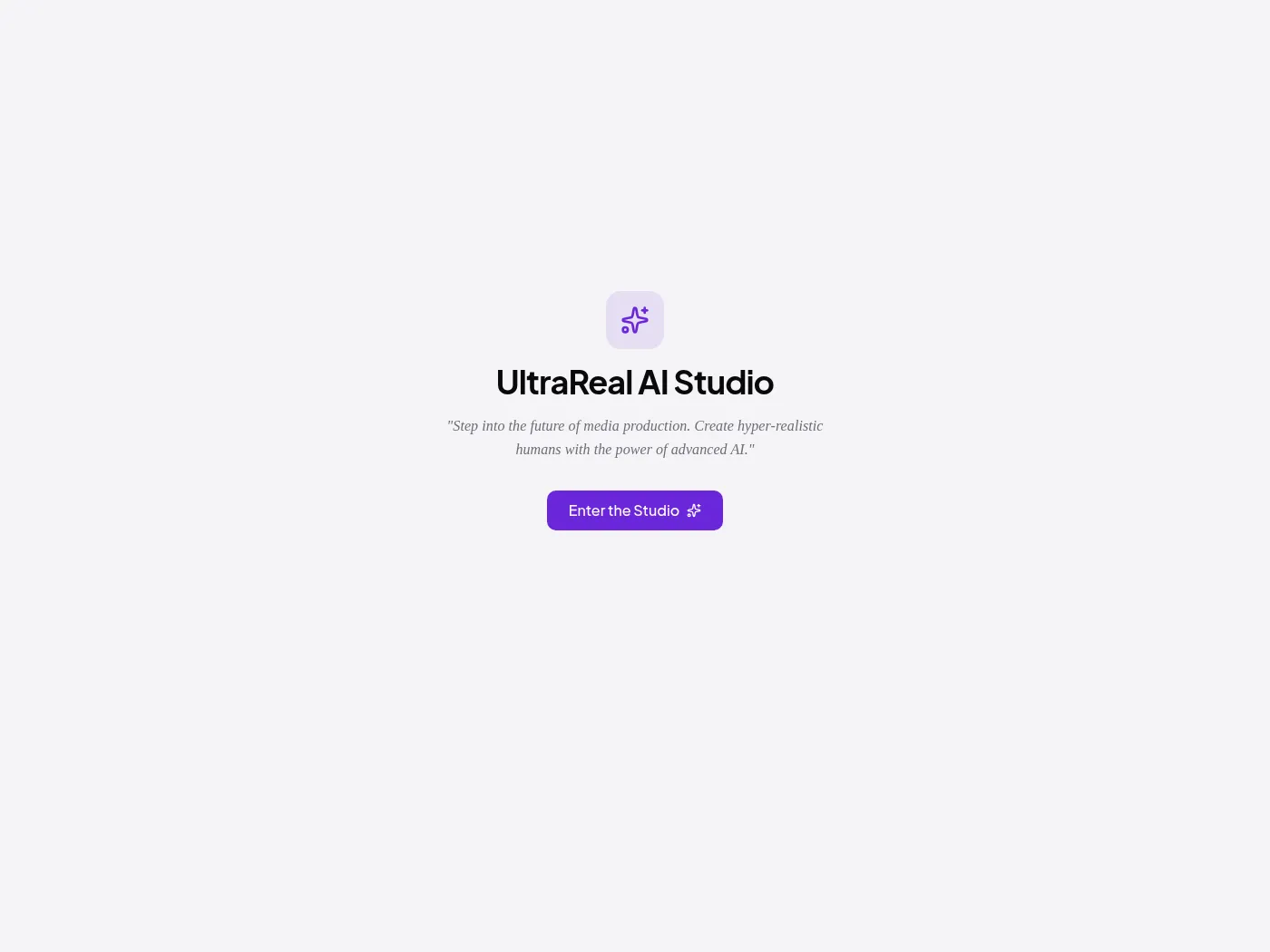 UltraReal AI Studio