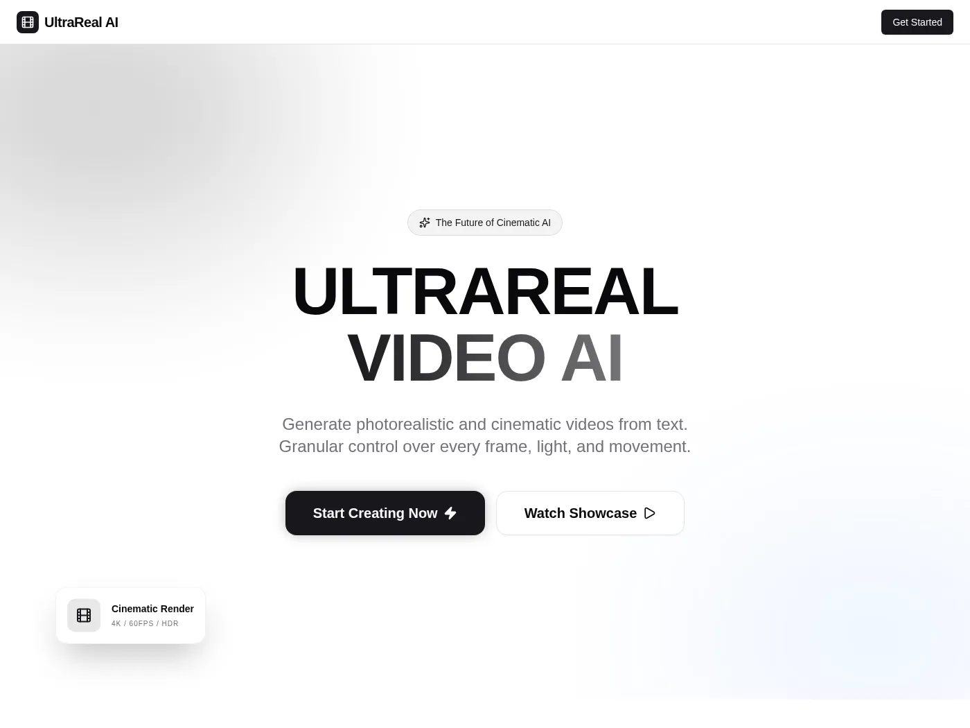 UltraReal Video AI