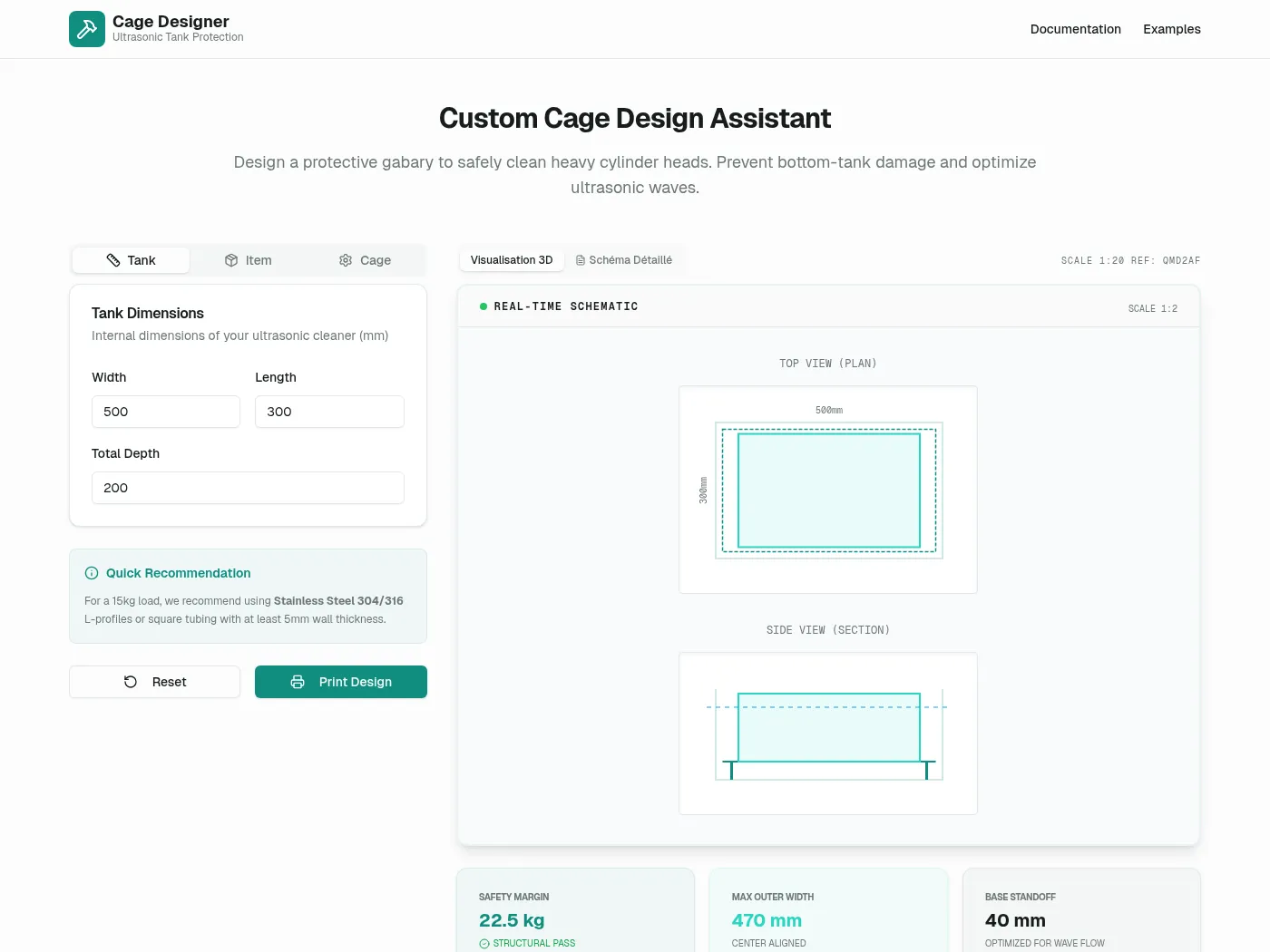 Cage Design Assistant