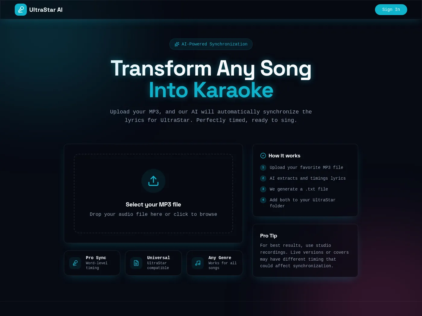 UltraStar Karaoke Converter