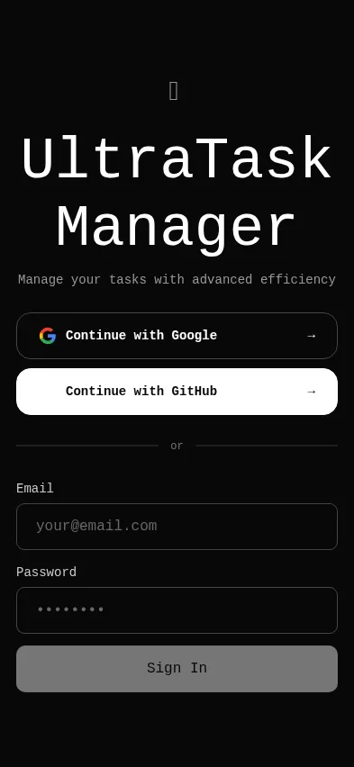 UltraTask Manager