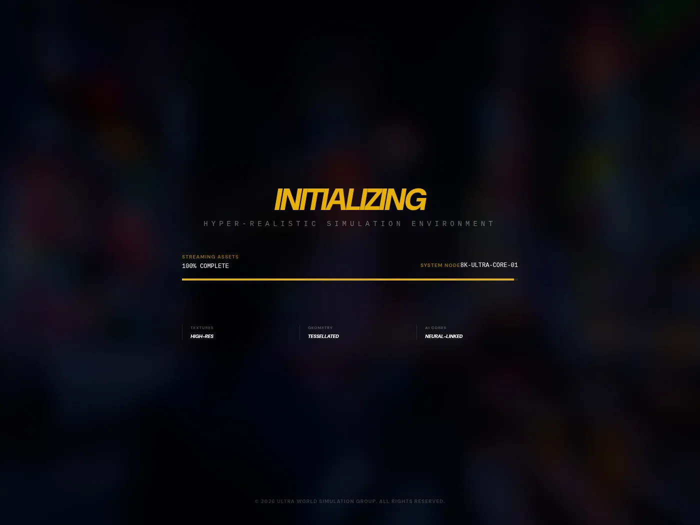 UltraWorld Simulator