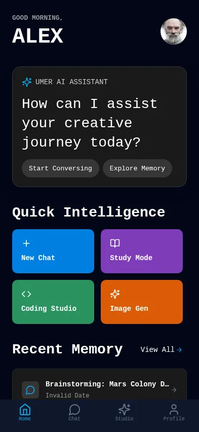 Umer AI Assistant App
