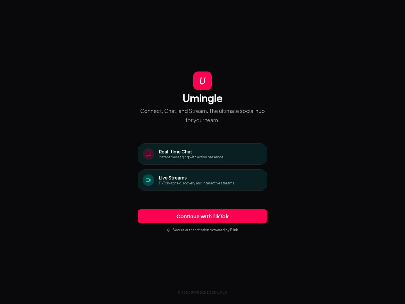 Umingle Social Hub