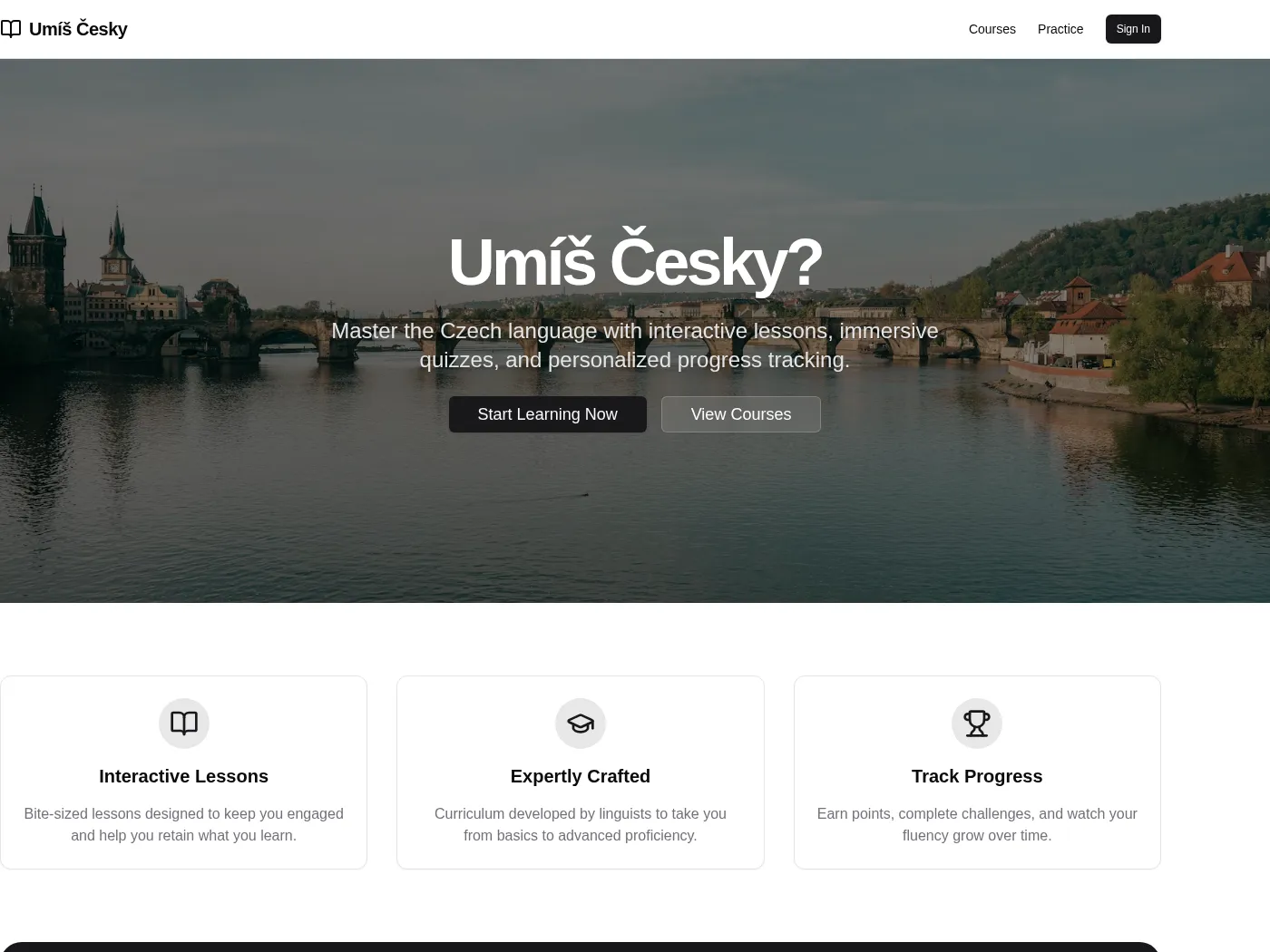 Umíš Česky App