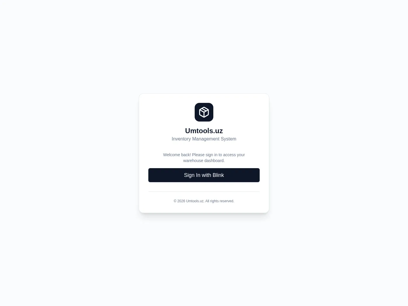 Umtools Inventory Manager
