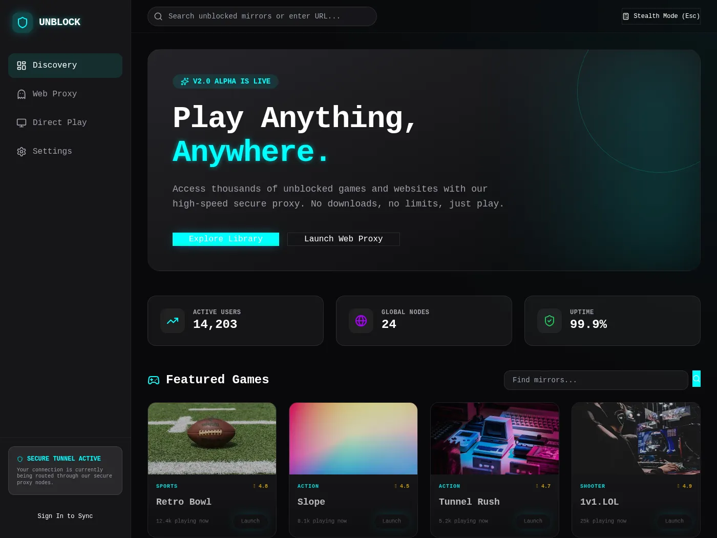 UnblockGames Proxy