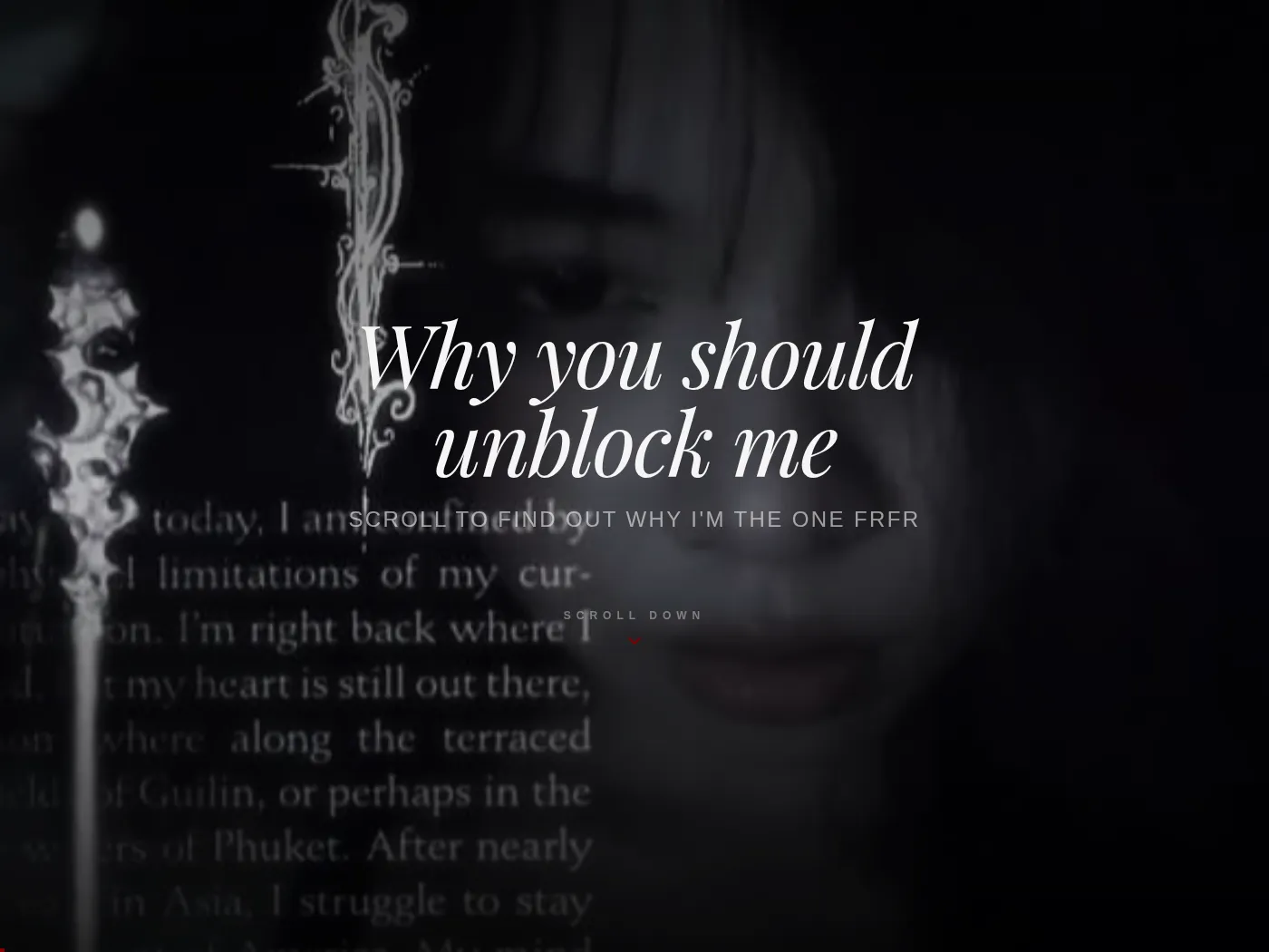 Unblock Me Reasons