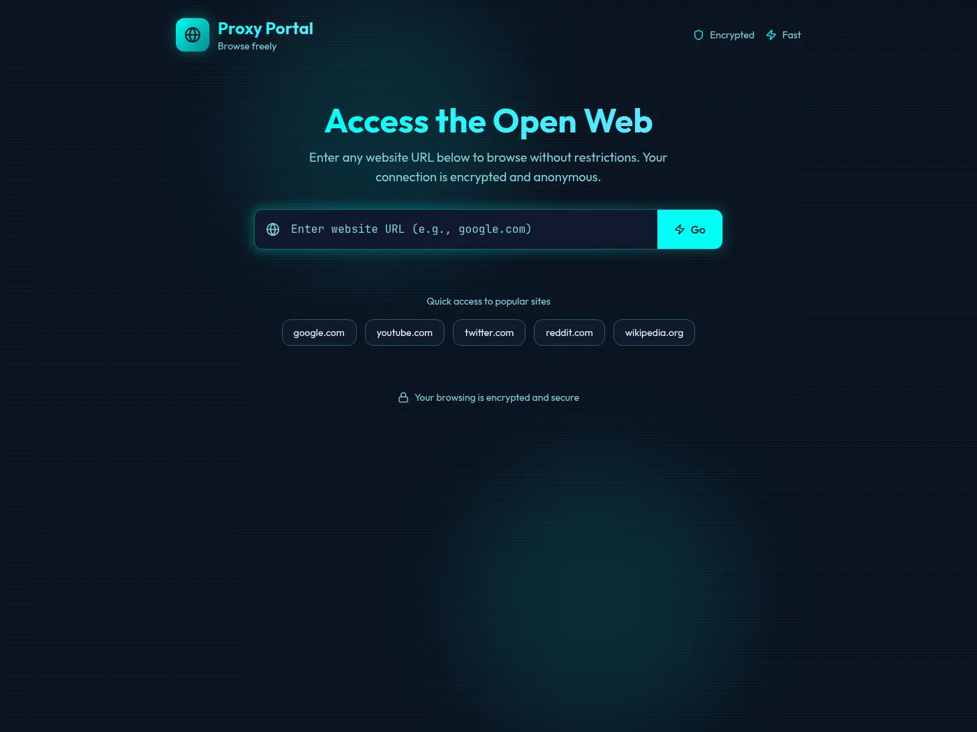 Unblock Proxy Portal
