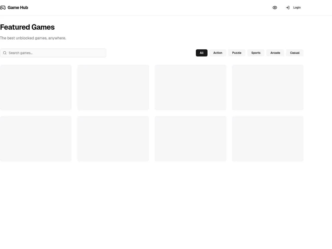 Unblocked Game Hub