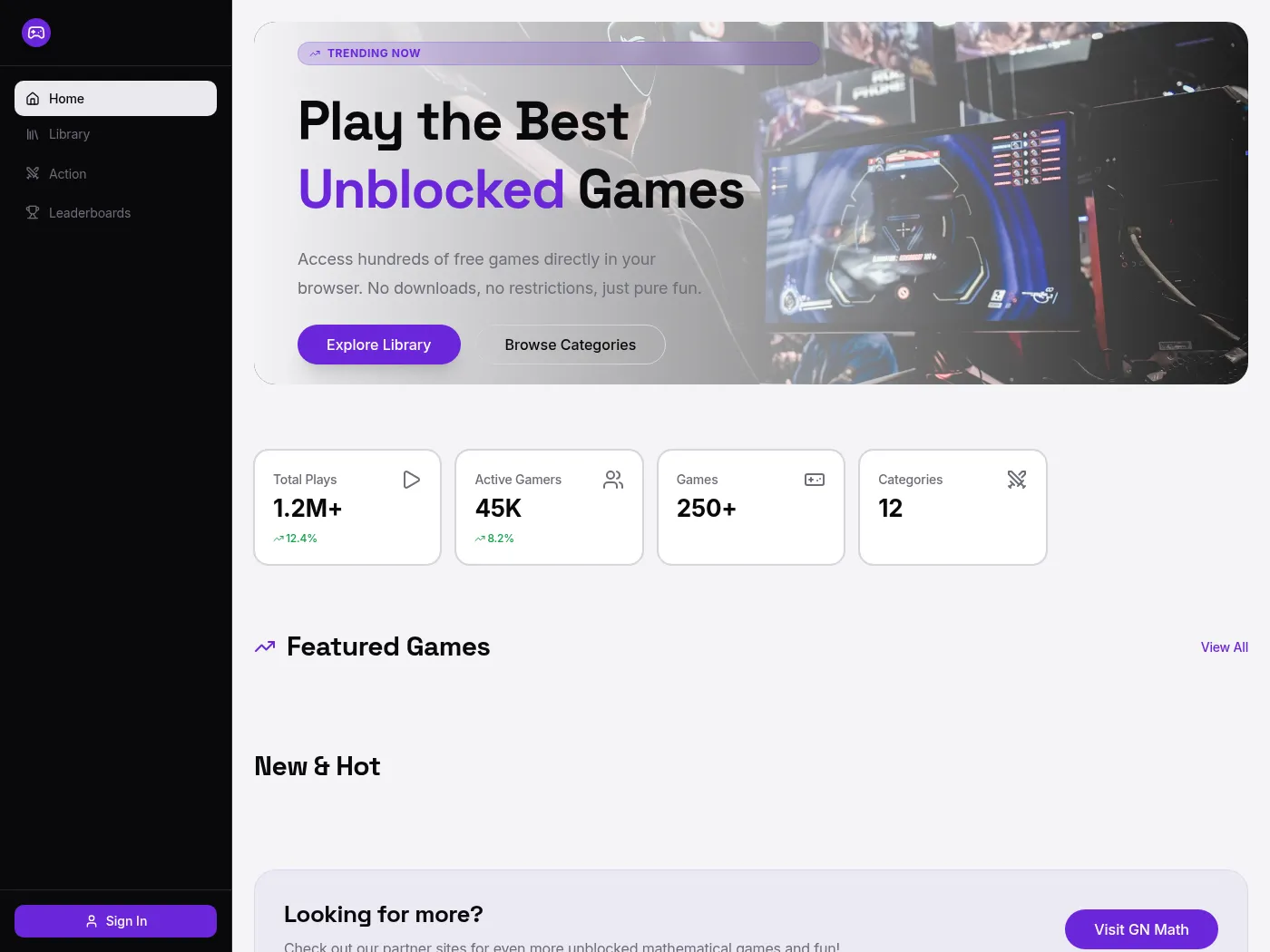 Unblocked Game Hub
