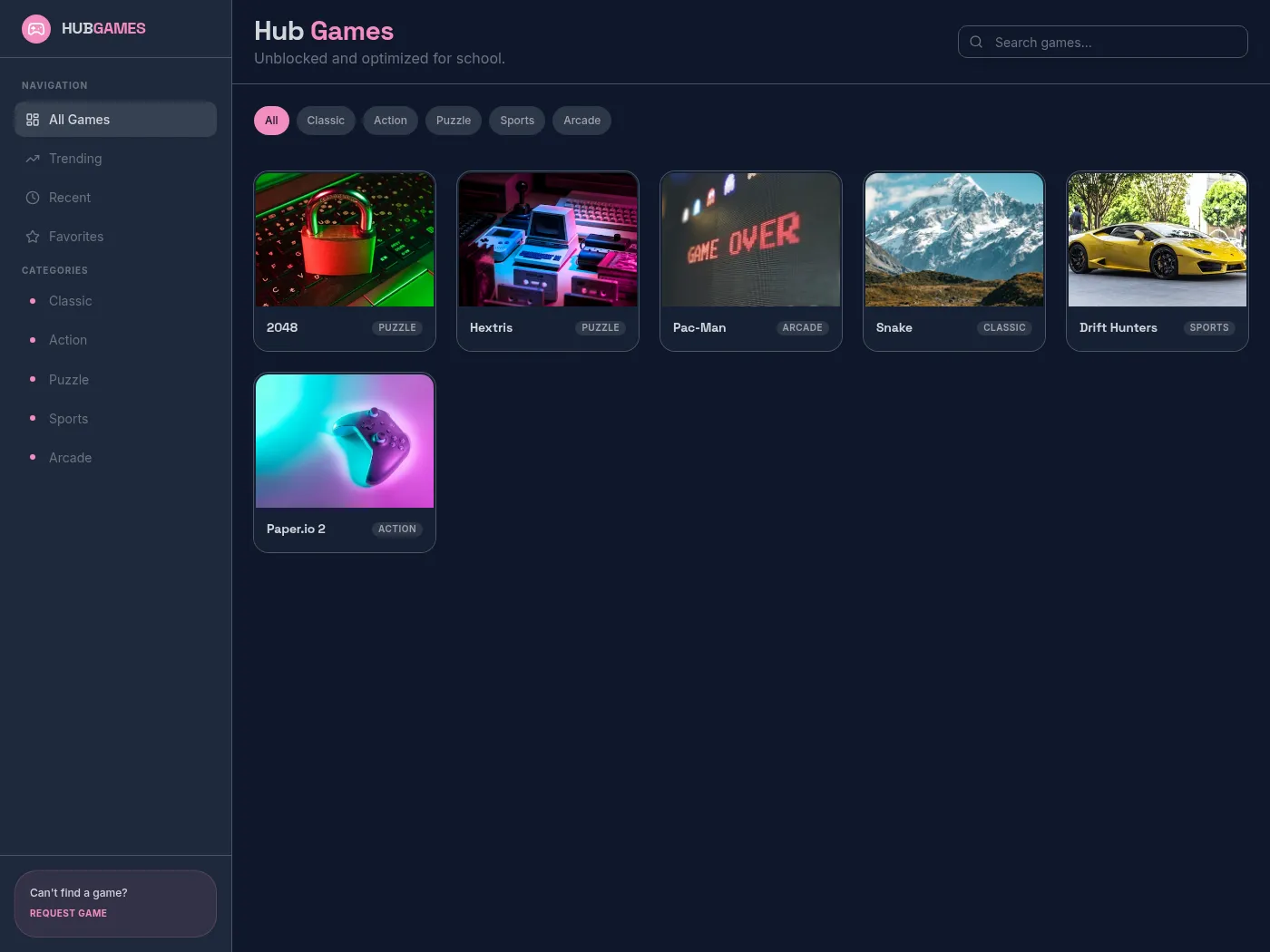 Unblocked Games