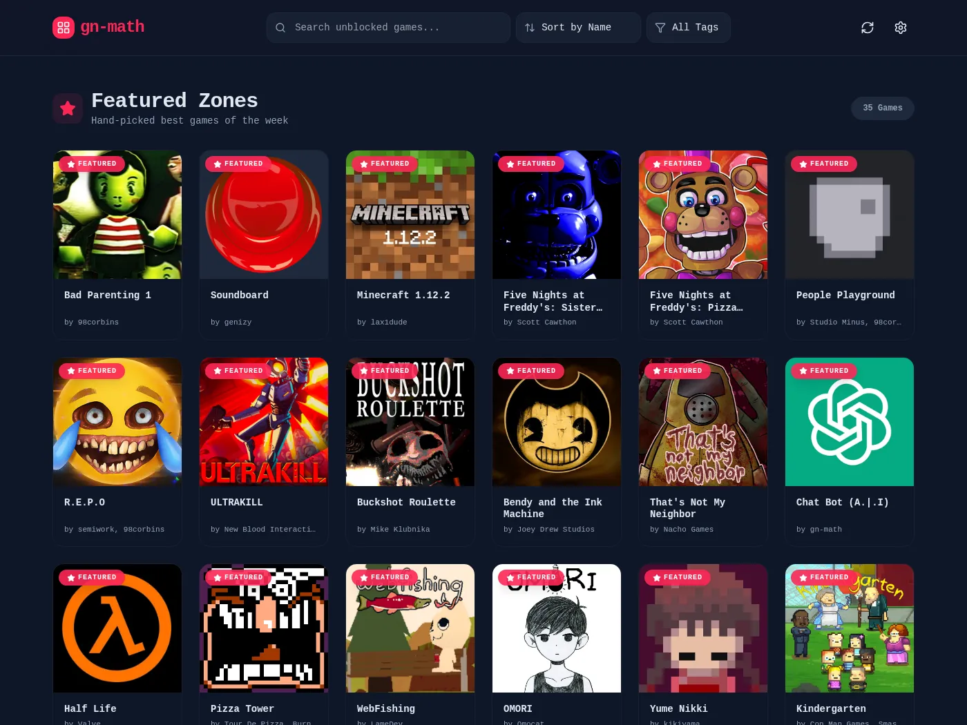 GN-Math Unblocked Games