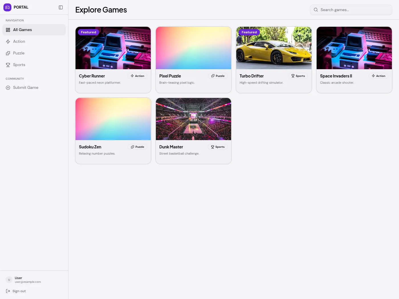 Unblocked Games Portal
