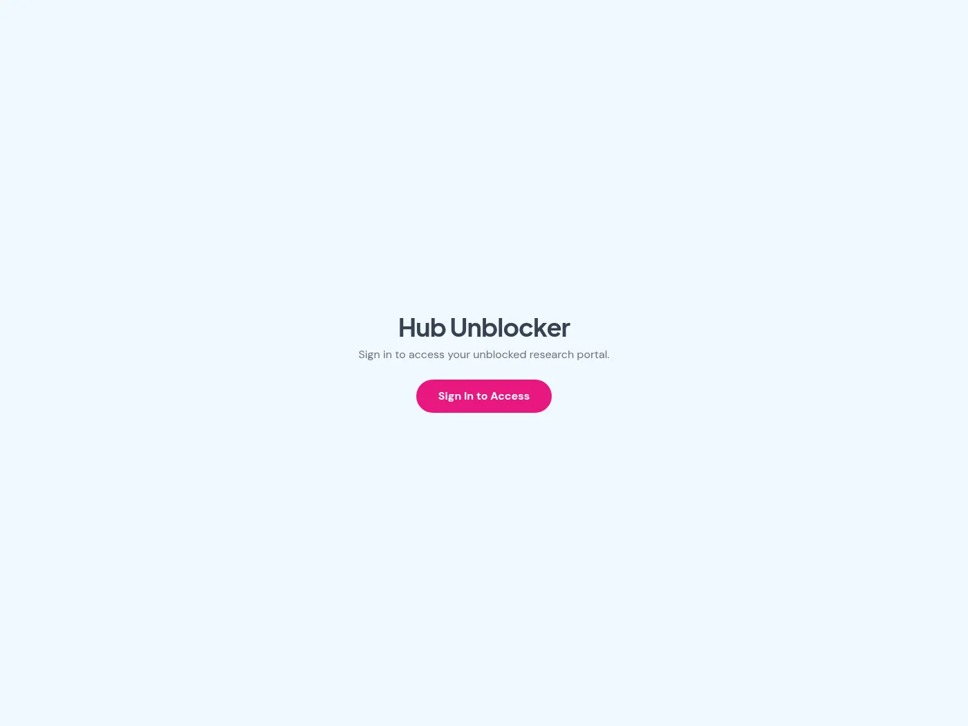 Unblocker Game Hub
