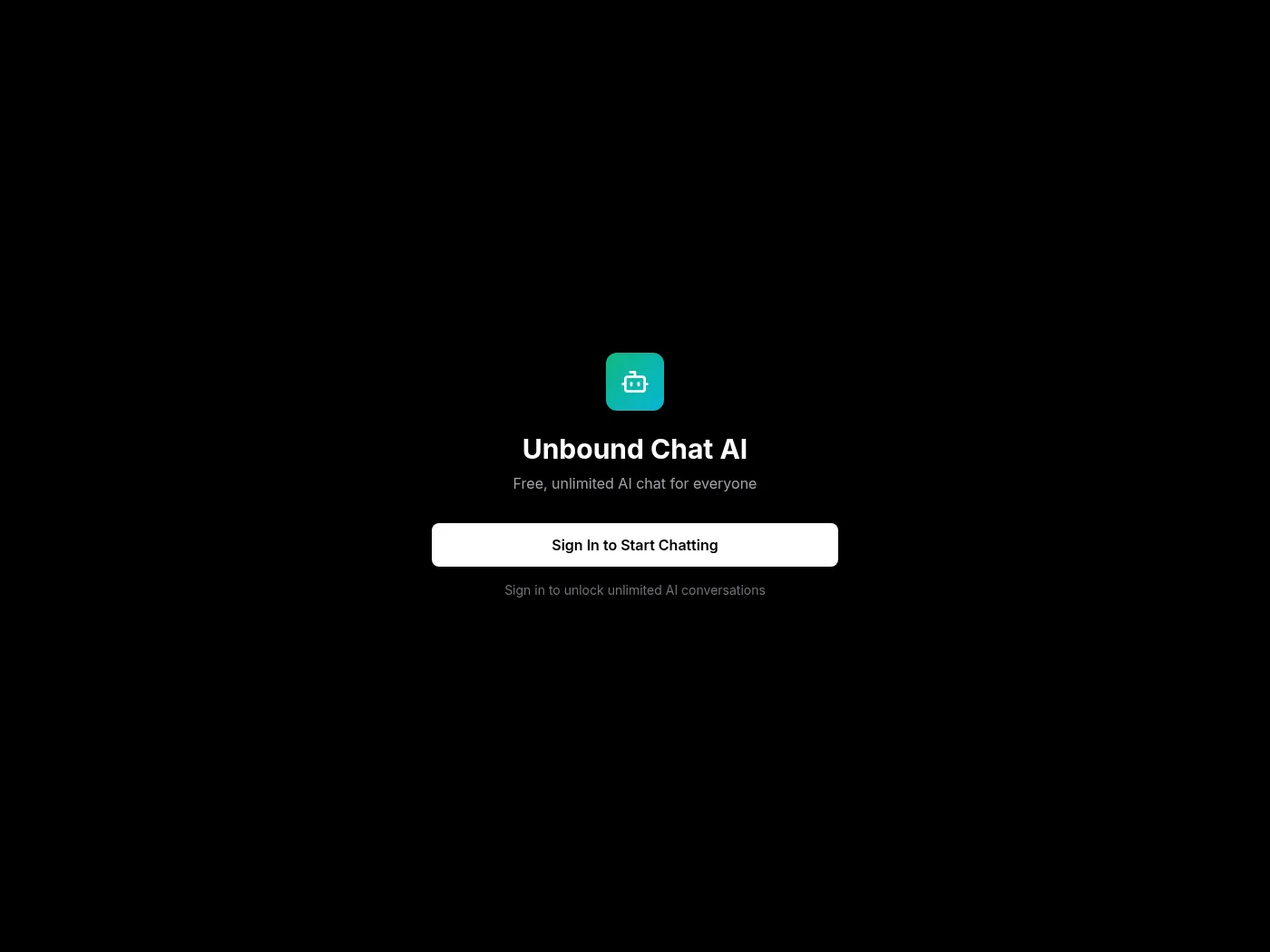 Unbound Chat AI