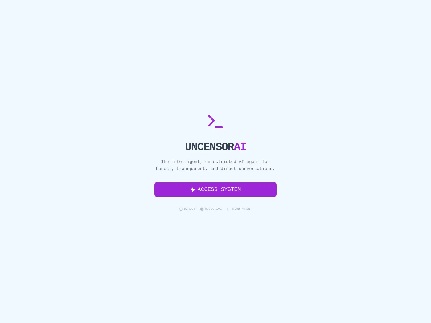 UncensorAI Agent
