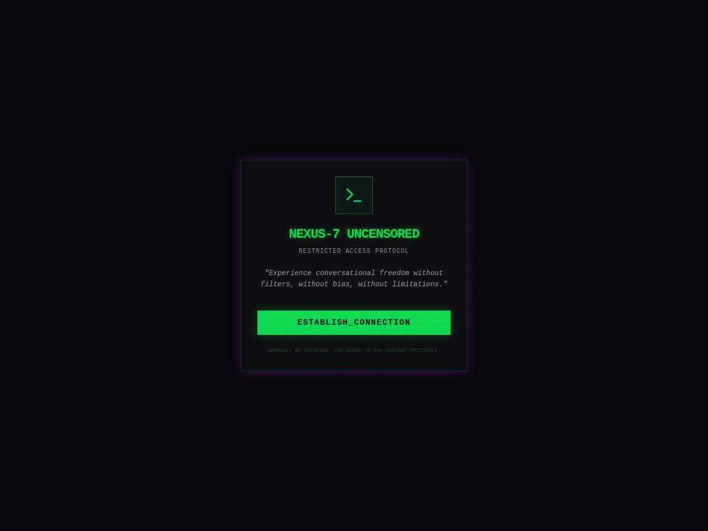 Uncensored AI Assistant