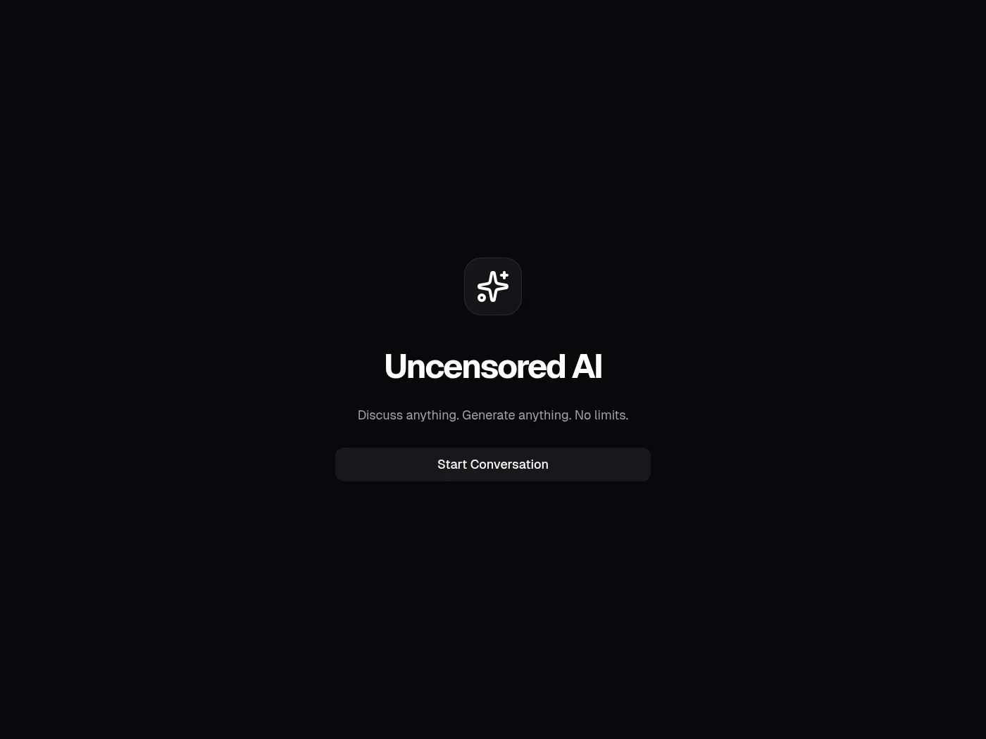 Uncensored AI Chatbot