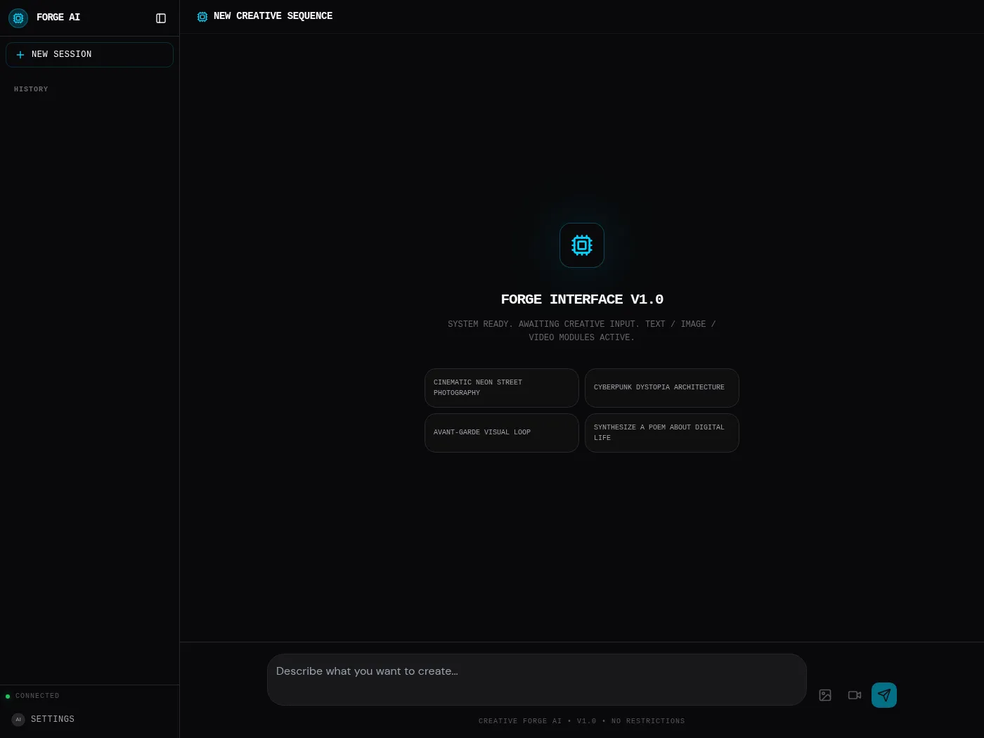 Uncensored AI Chat Creator