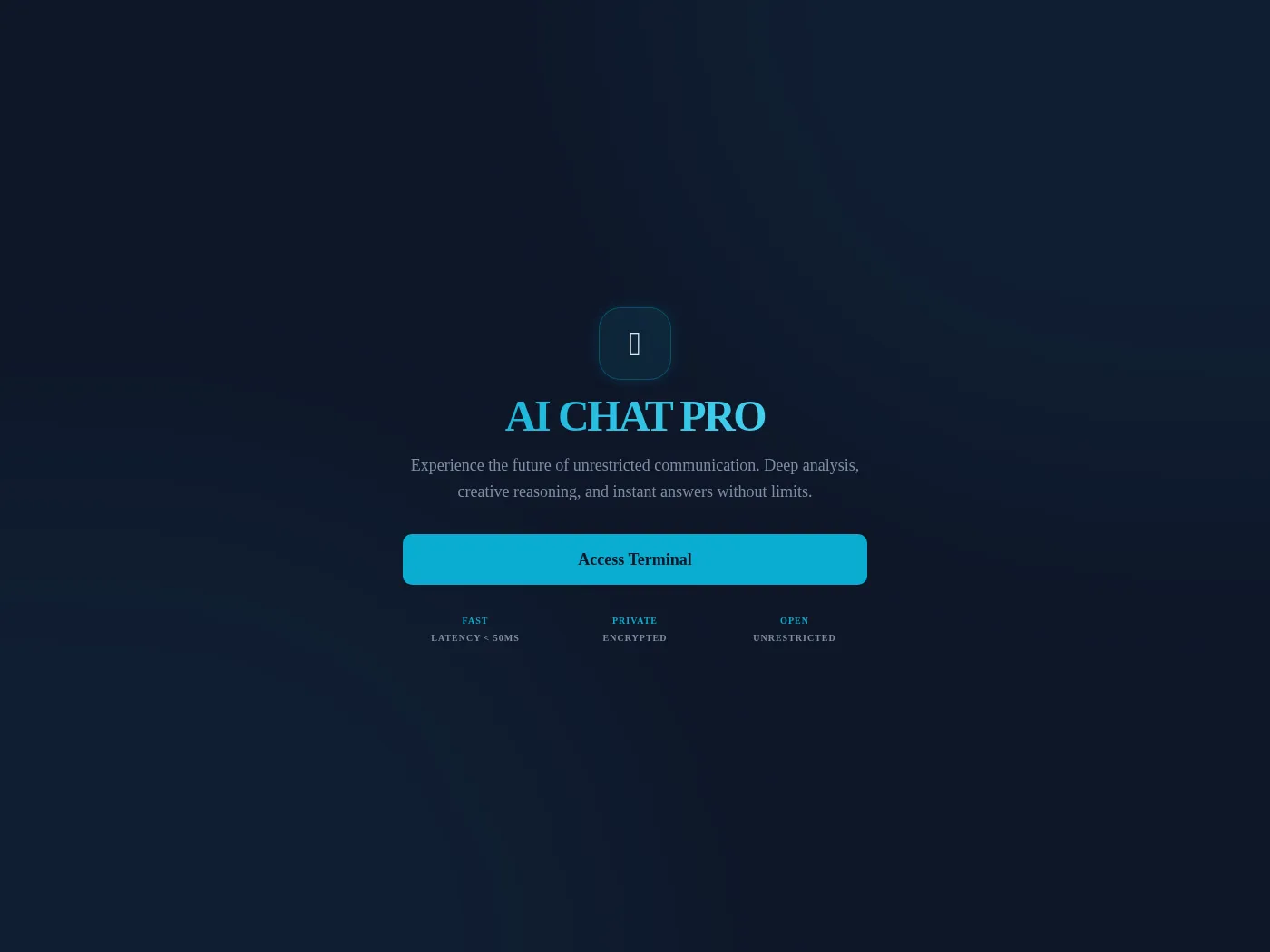 Uncensored AI Chat Pro