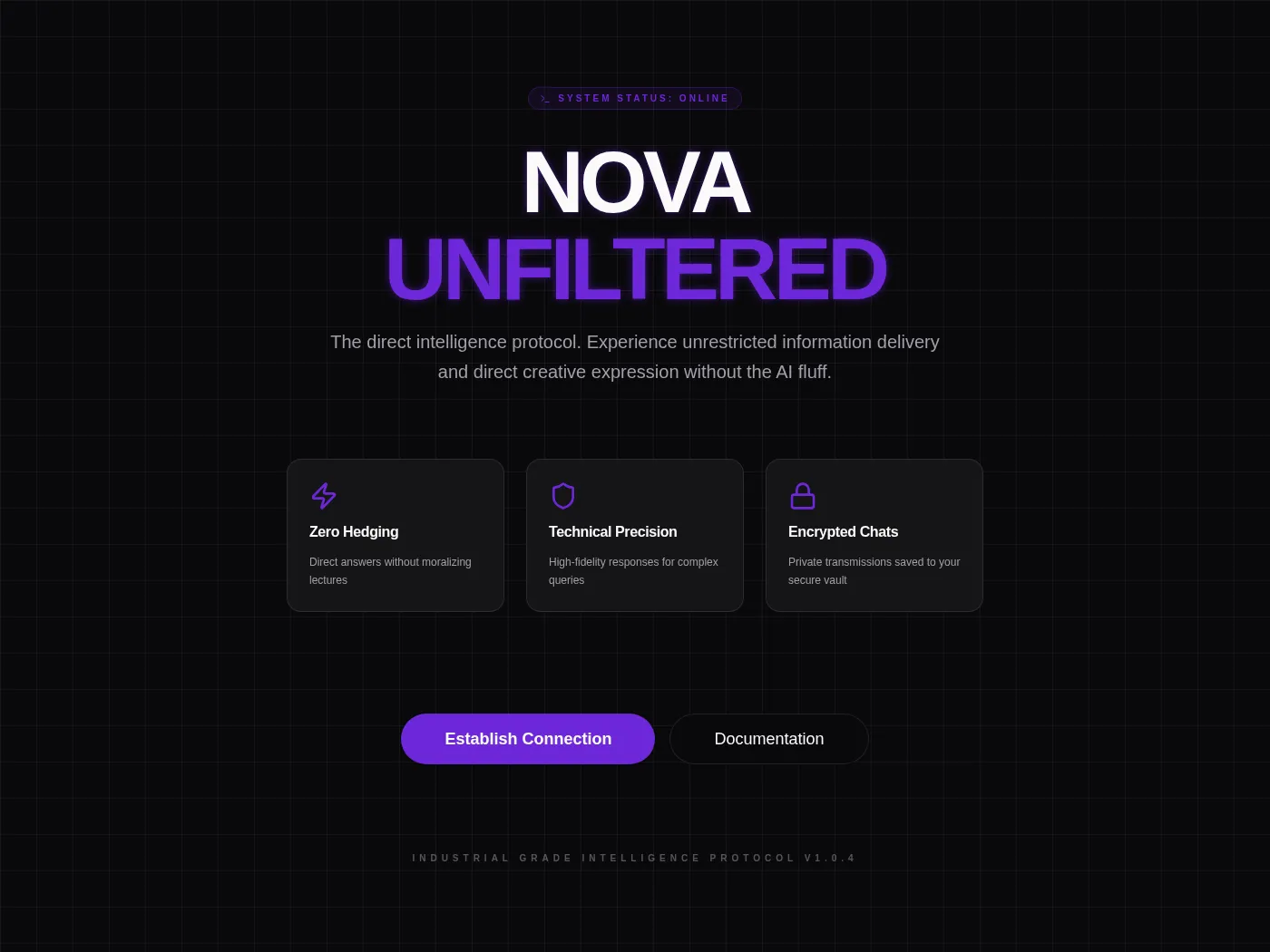 Unfiltered AI Model