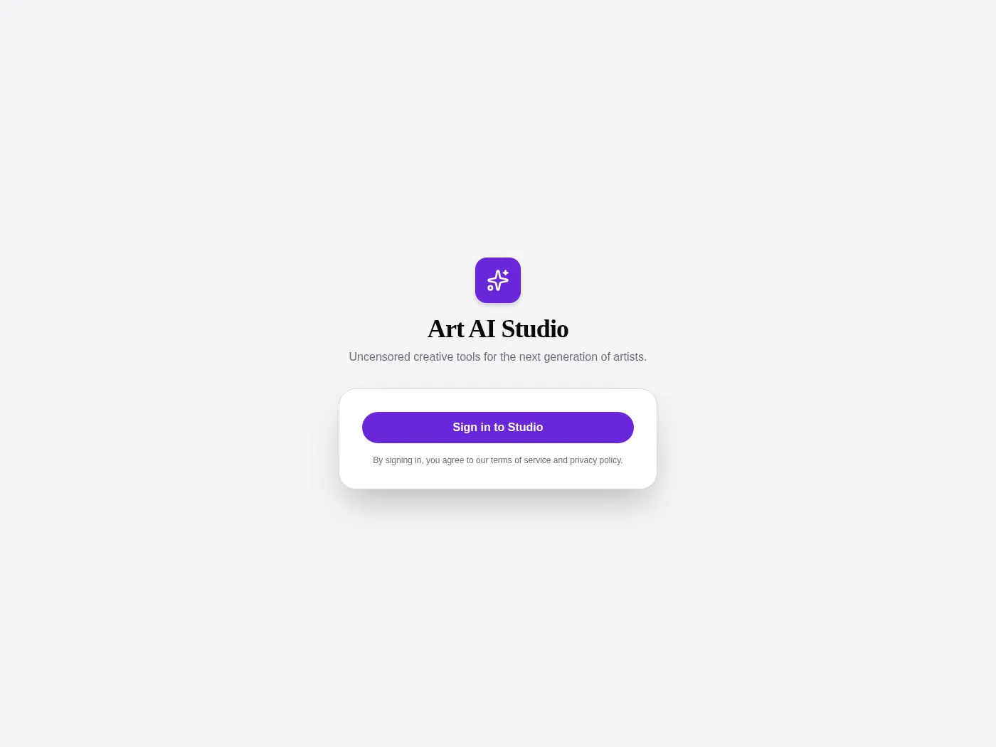 Uncensored Art AI Studio