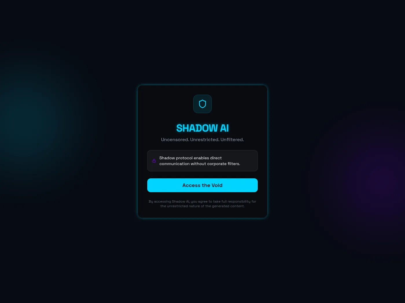 Uncensored Chatbot
