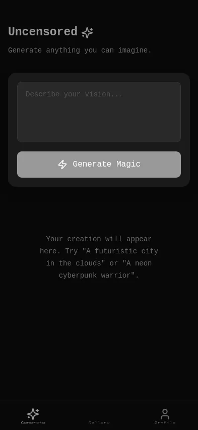 Uncensored Free ImageGen