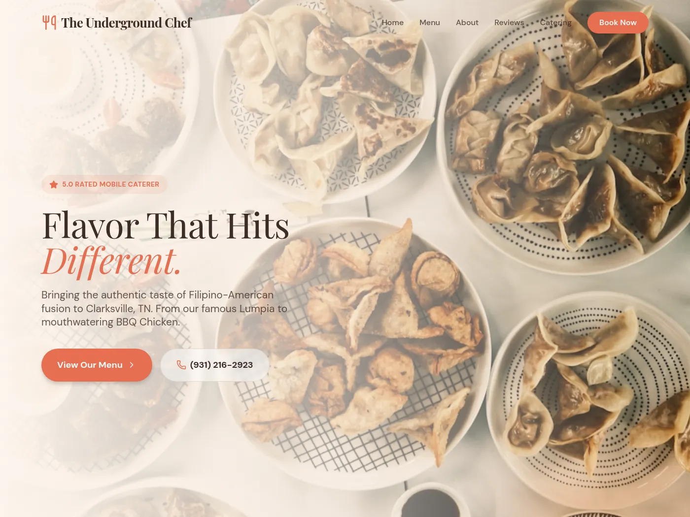 Underground Chef Website