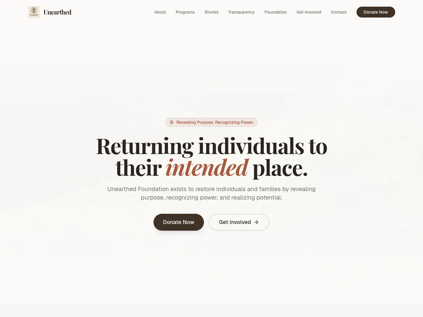 Unearthed Foundation Site (Remix)