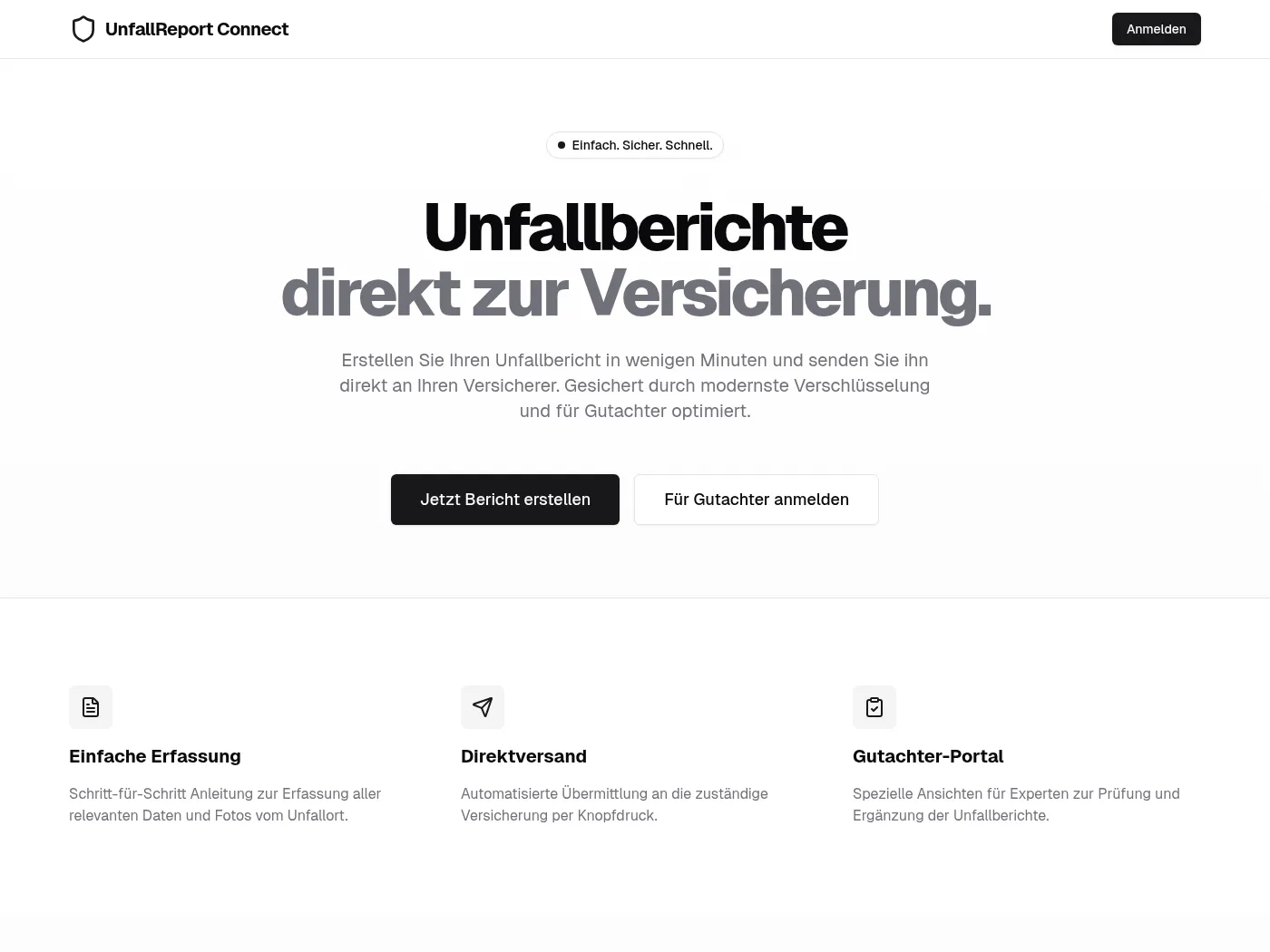 UnfallReport Connect
