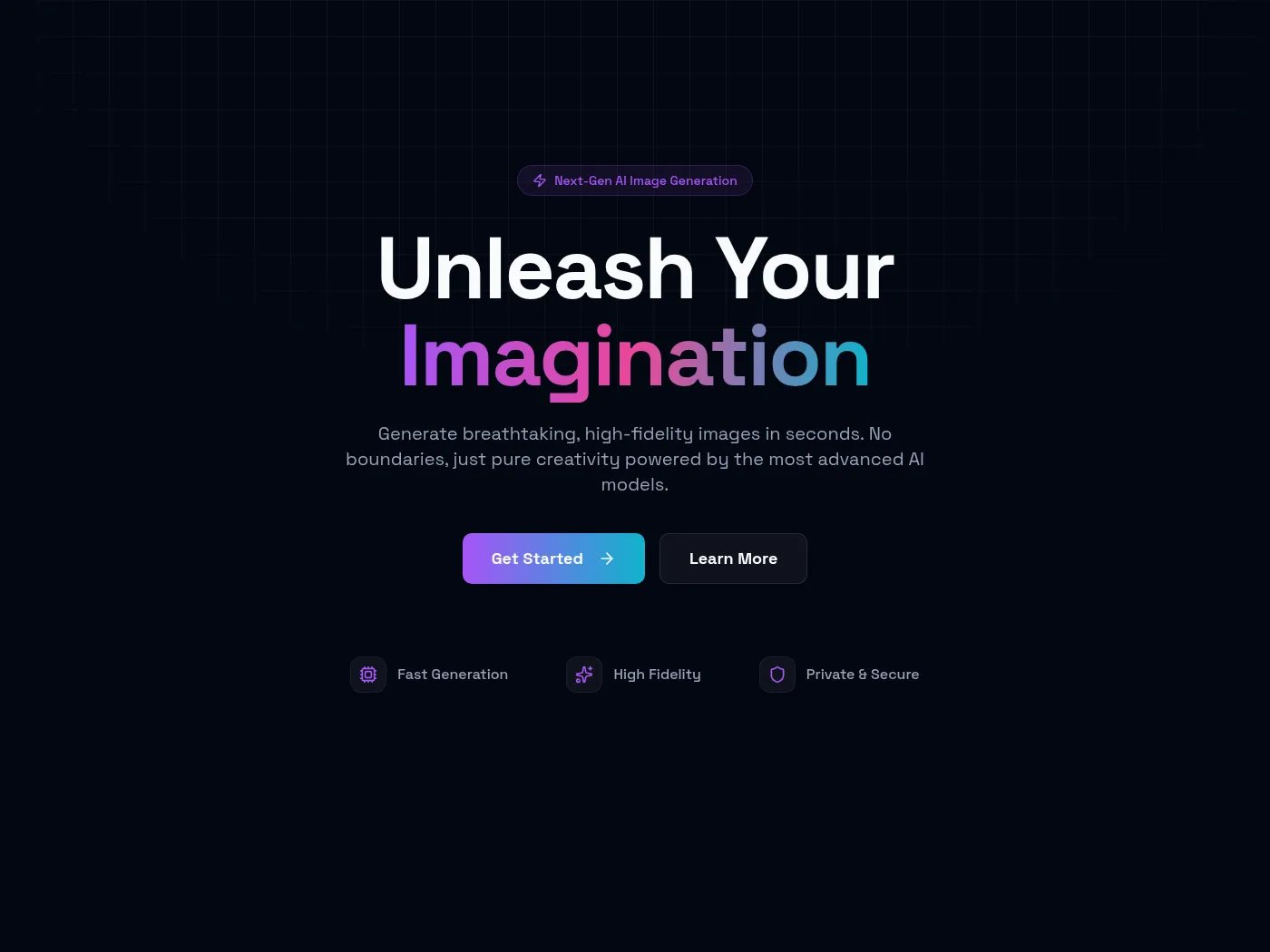 Unfiltered AI Image Gen