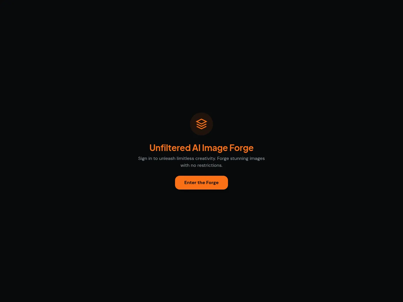 Unfiltered AI Image Forge
