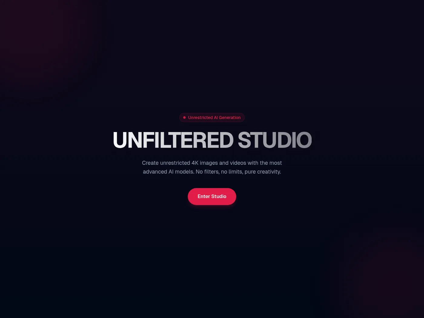 Unfiltered AI Studio