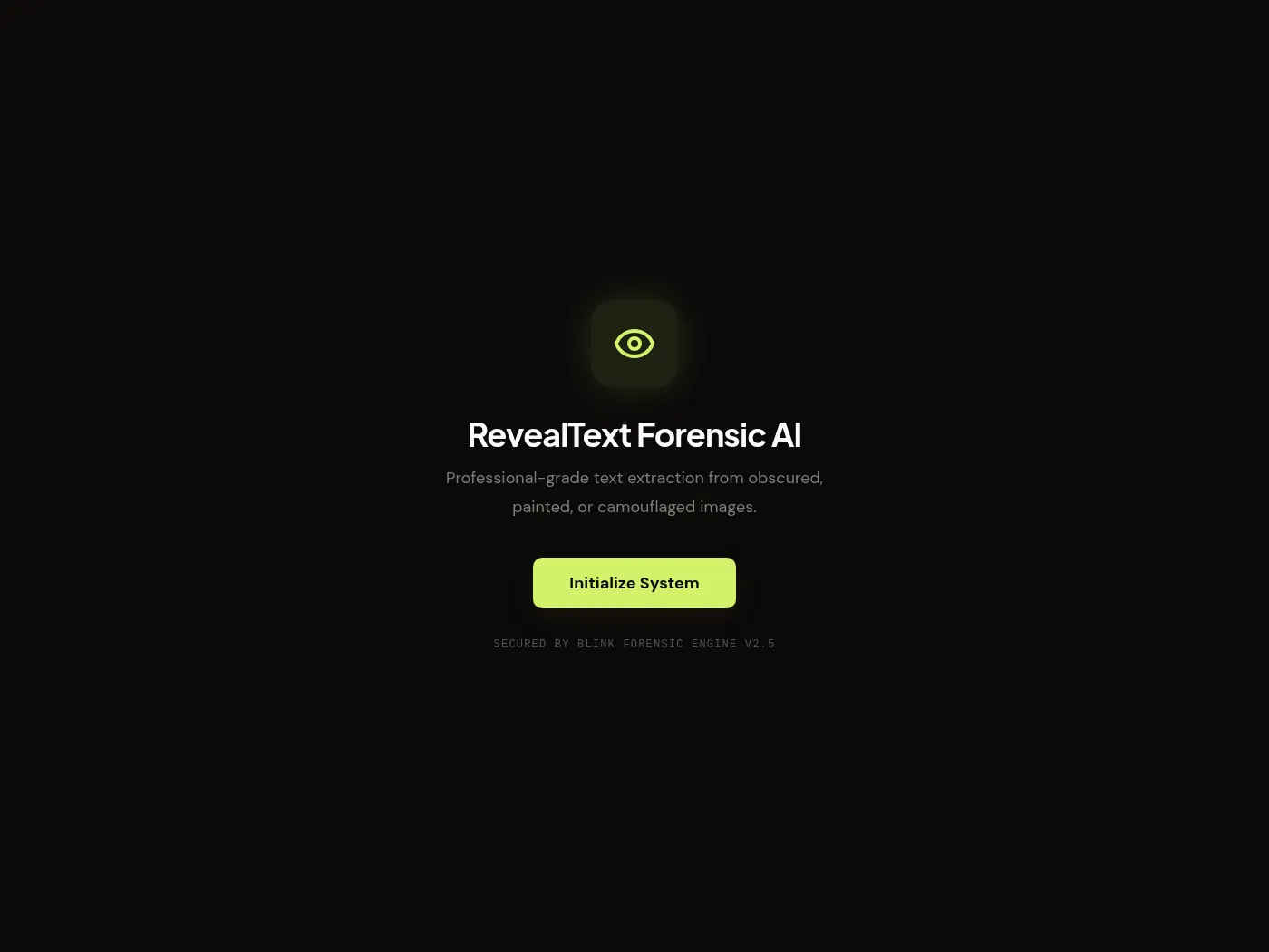 RevealText Photo App