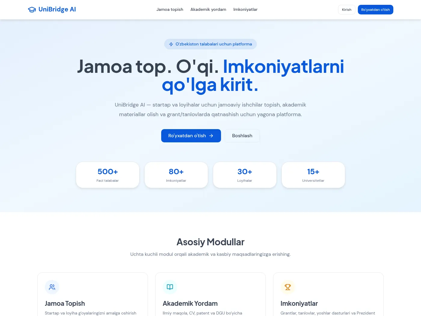 UniBridge AI Platform