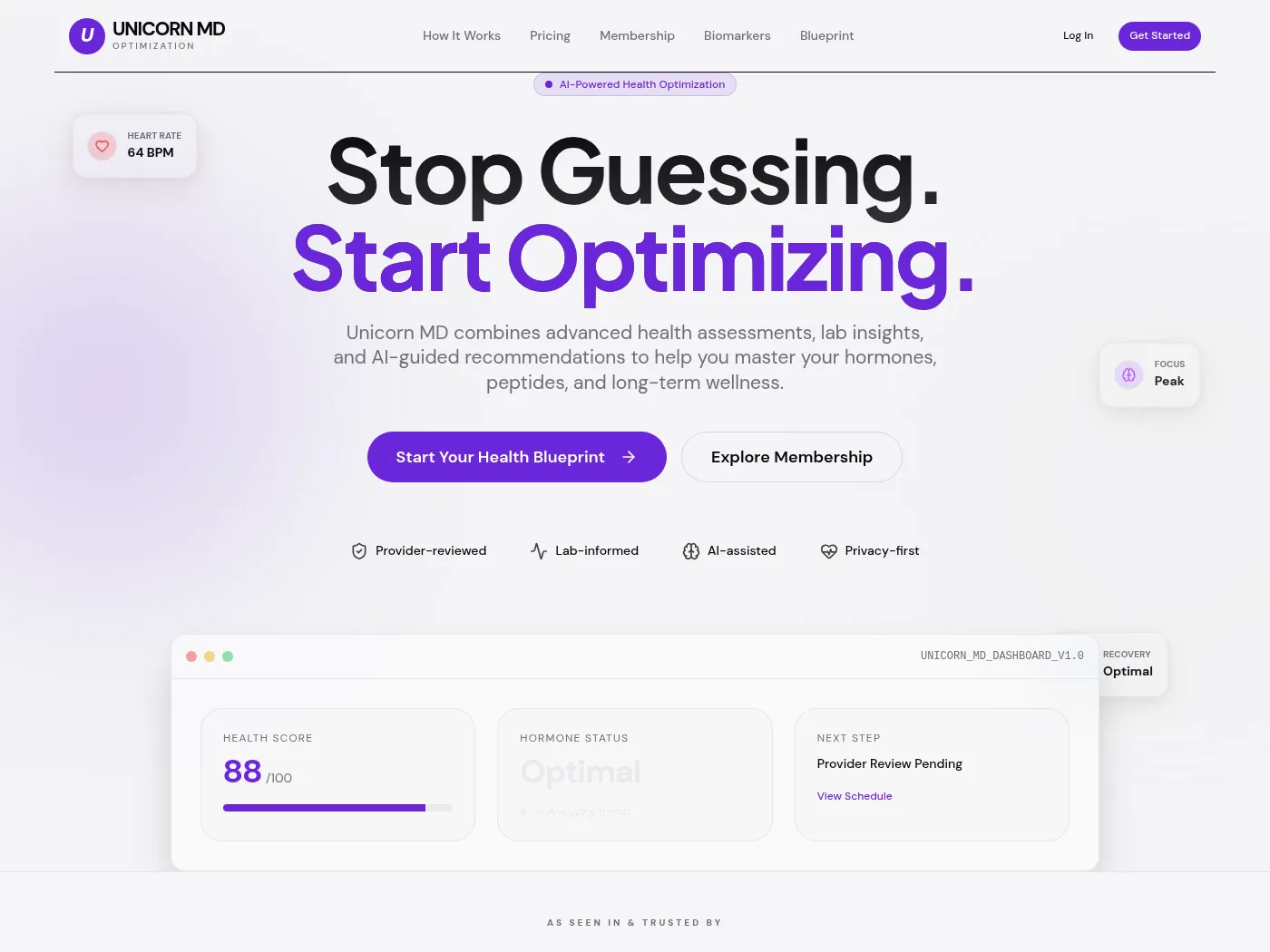 Unicorn MD Health Platform