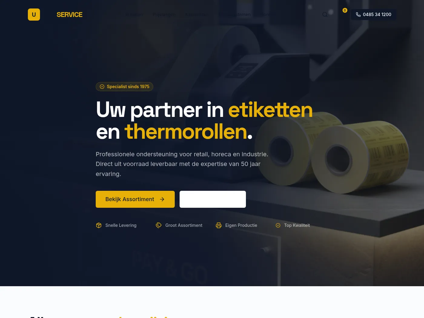 UnieService Redesign