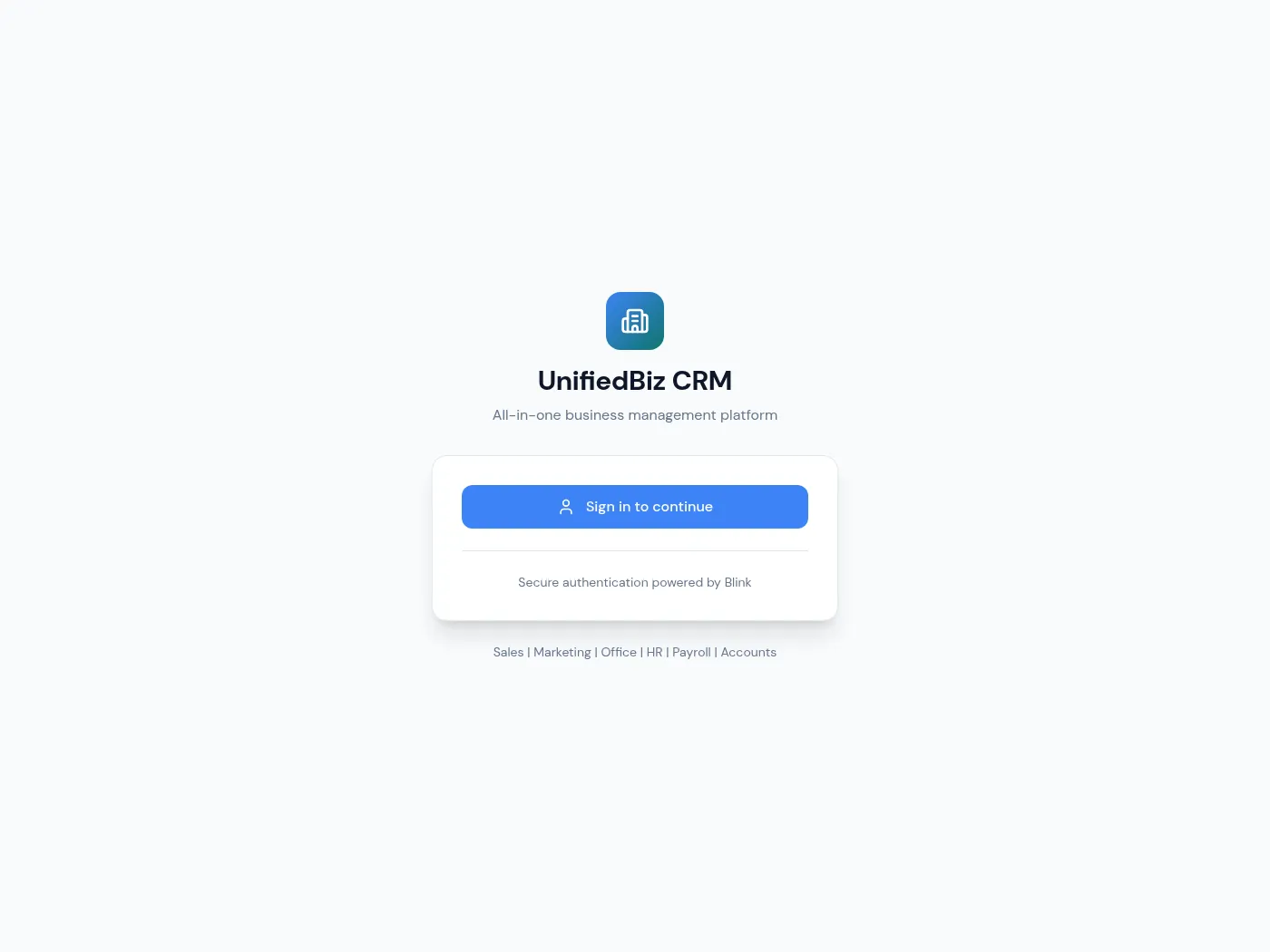 UnifiedBiz CRM Suite