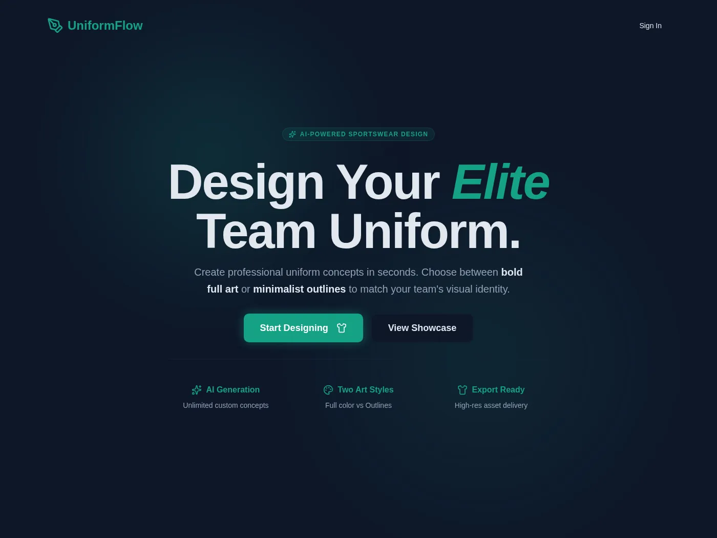 Custom Uniform Designer