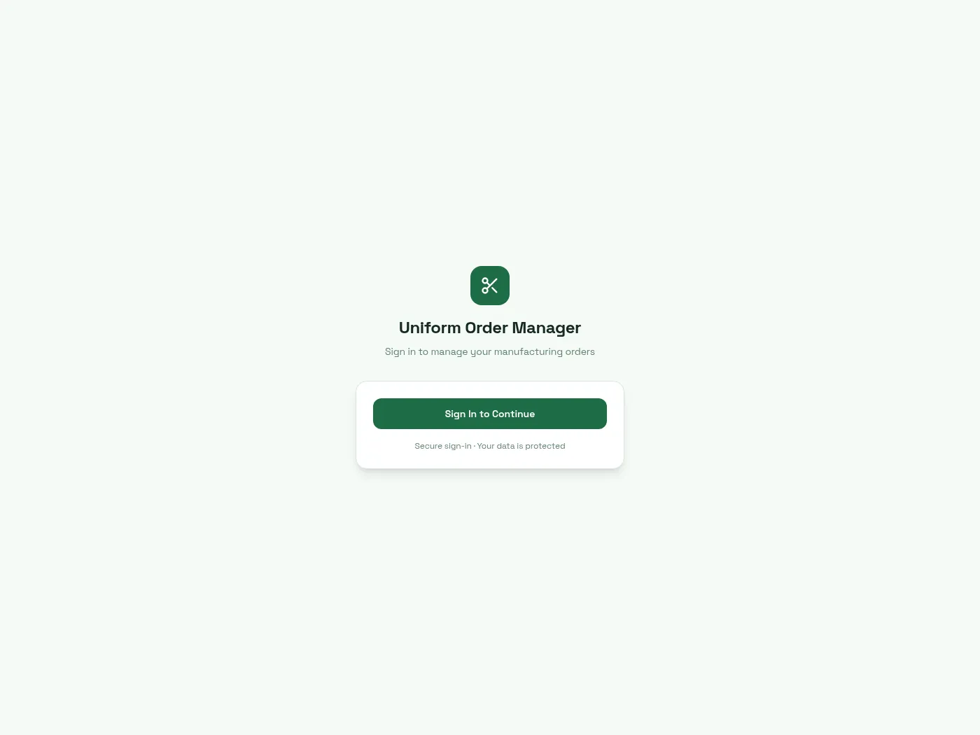 Uniform Order Manager