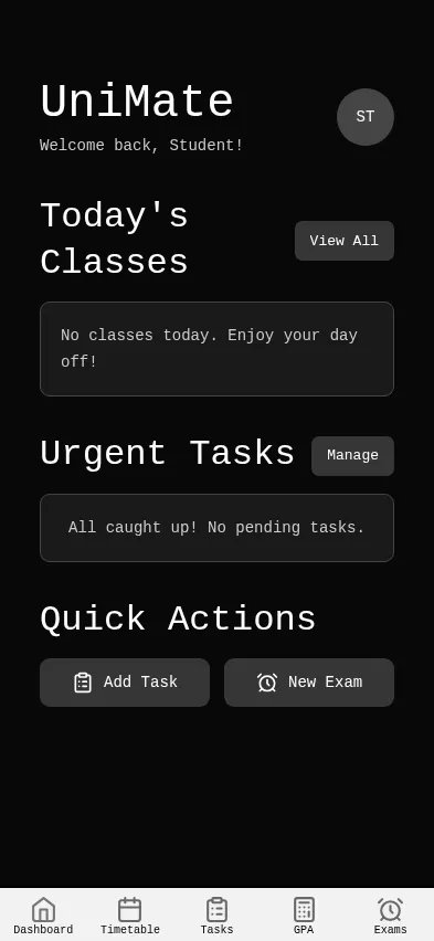 UniMate Student Companion