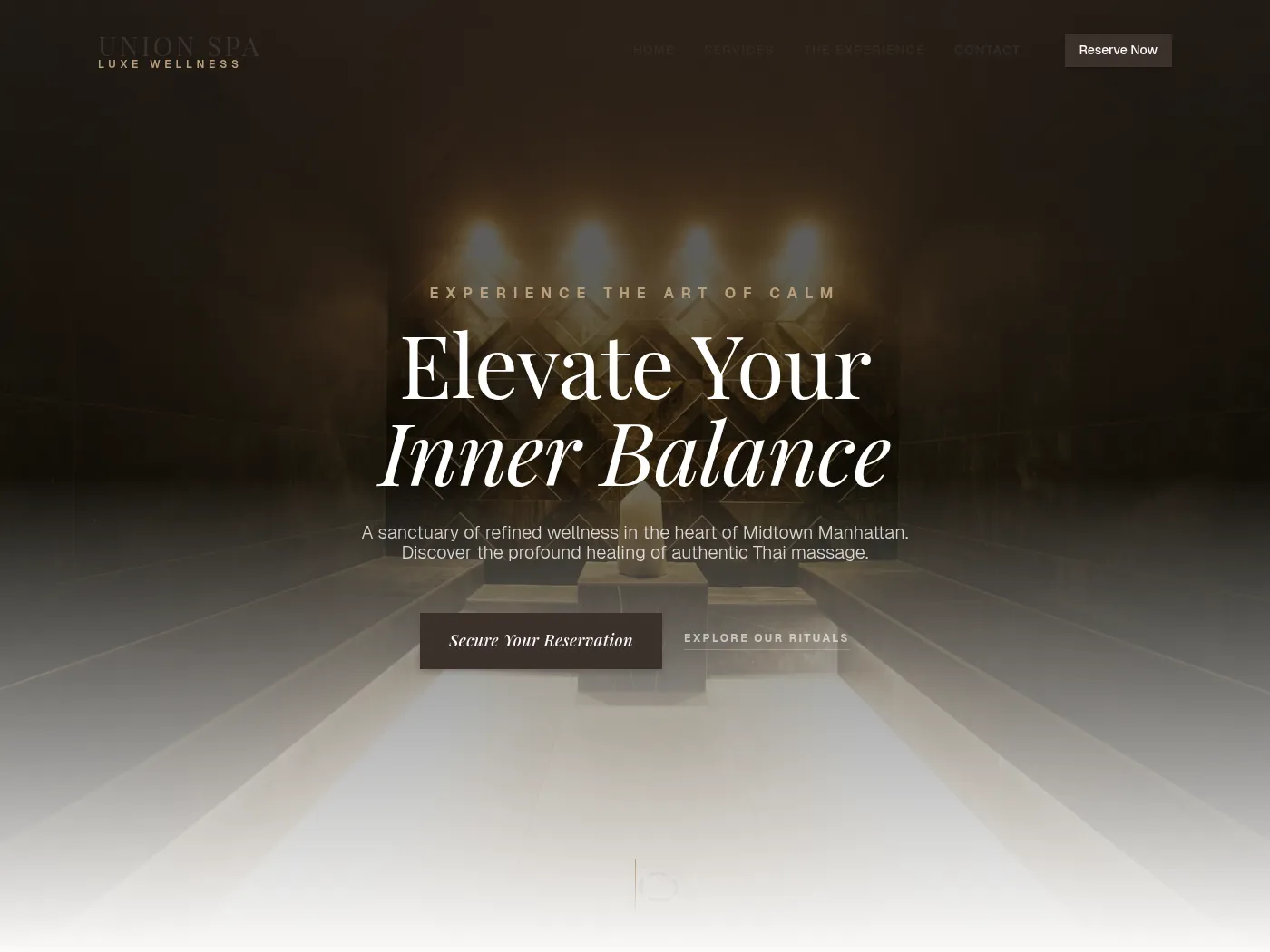 UnionSpa Luxe Site
