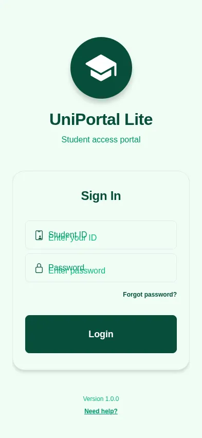 UniPortal Lite