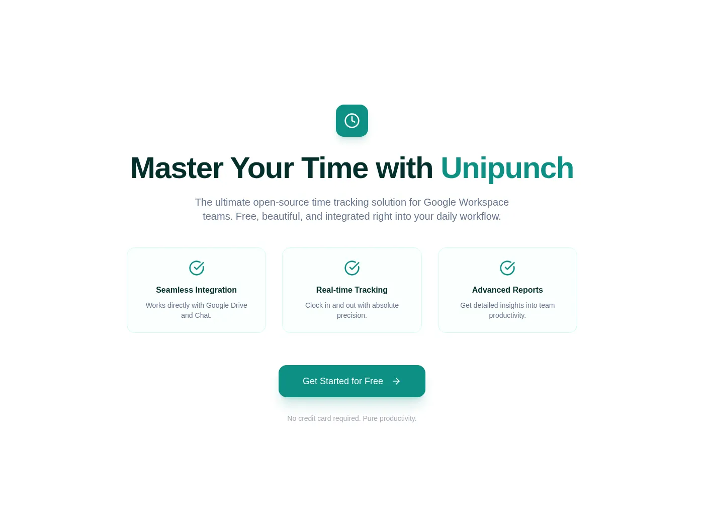 Unipunch Time Tracker