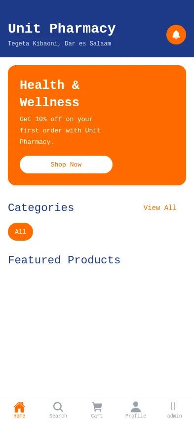 Unit Pharmacy App