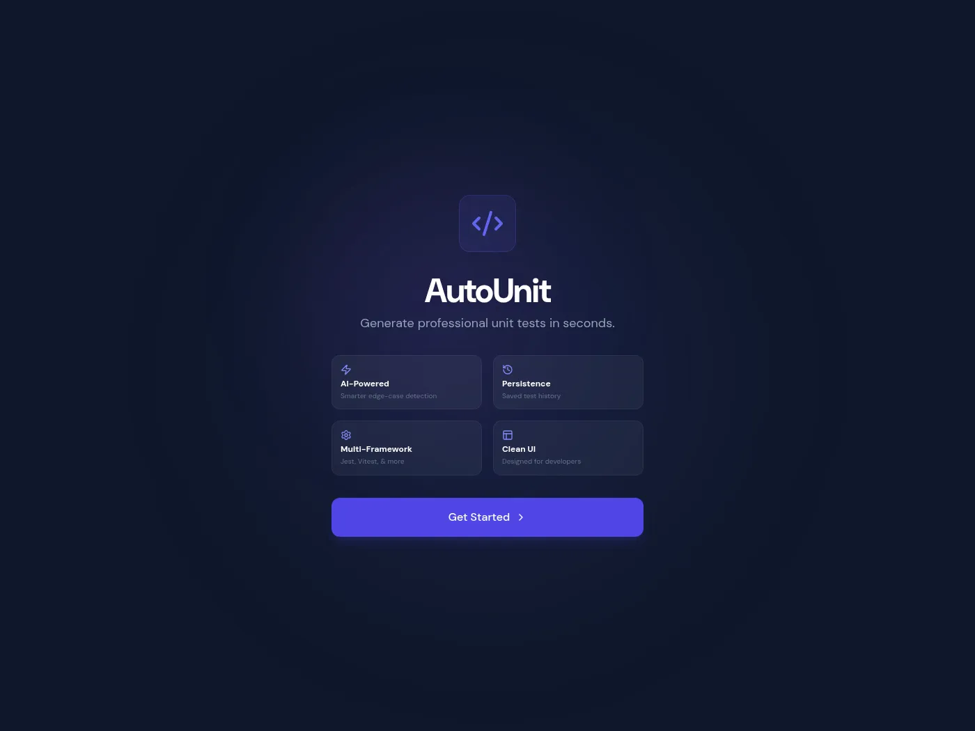 AutoUnit Generator