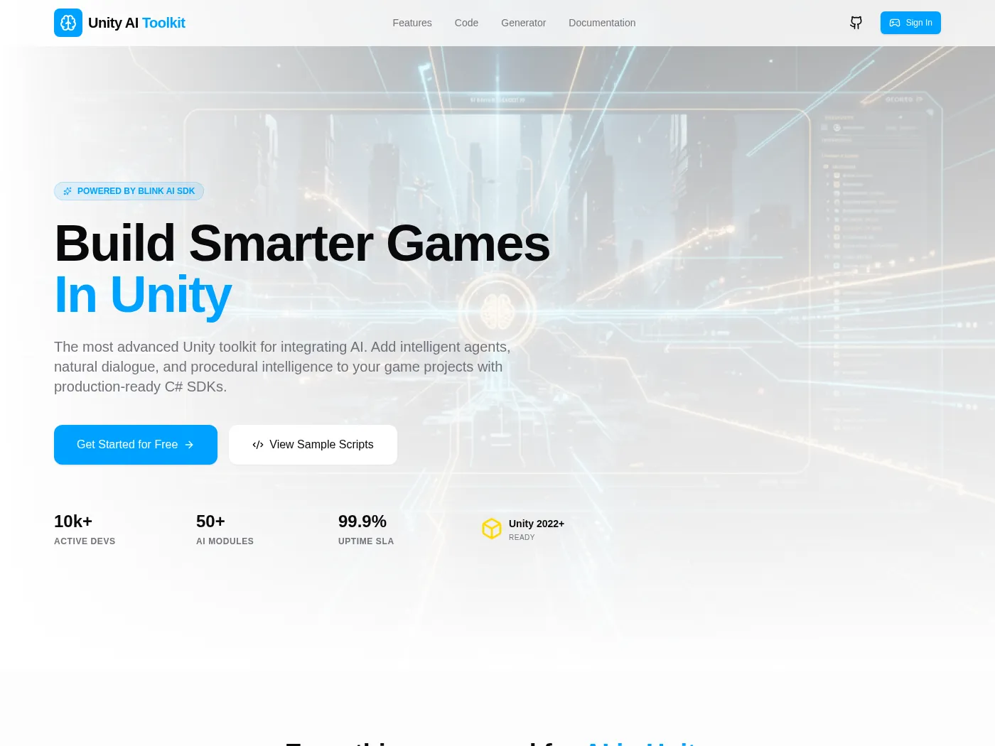 Unity AI Toolkit